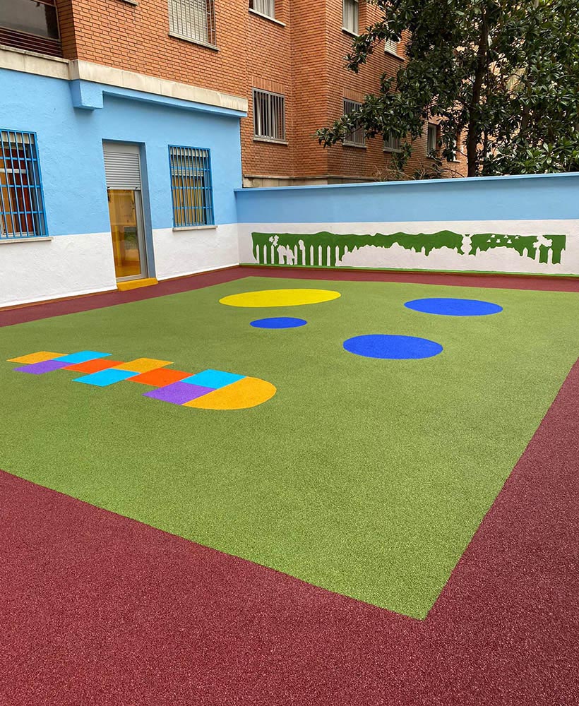 Pavimentos de caucho continuo | SUELOSPORT